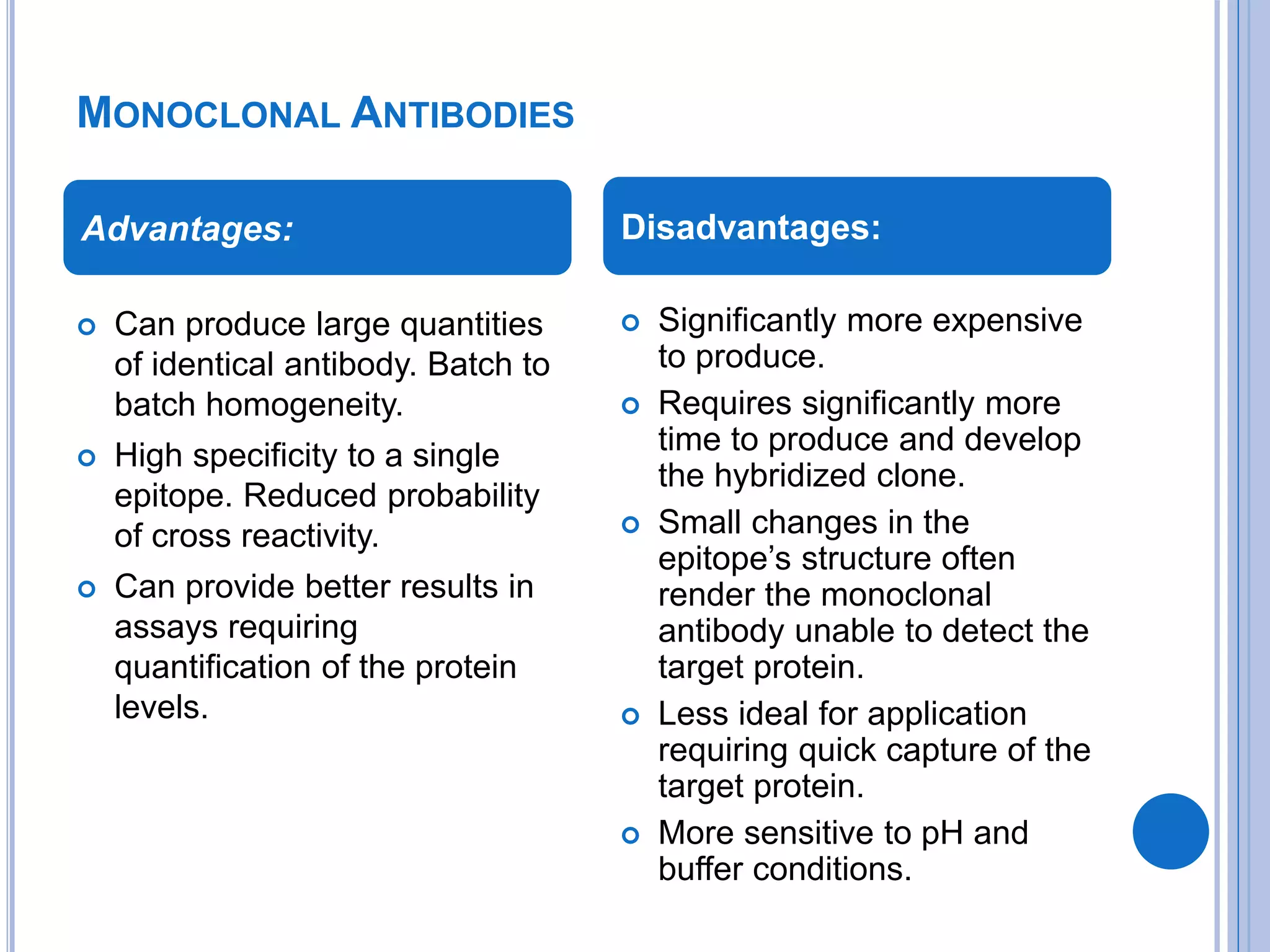 Monoclonal and Polyclonal Antibodies | PPTX