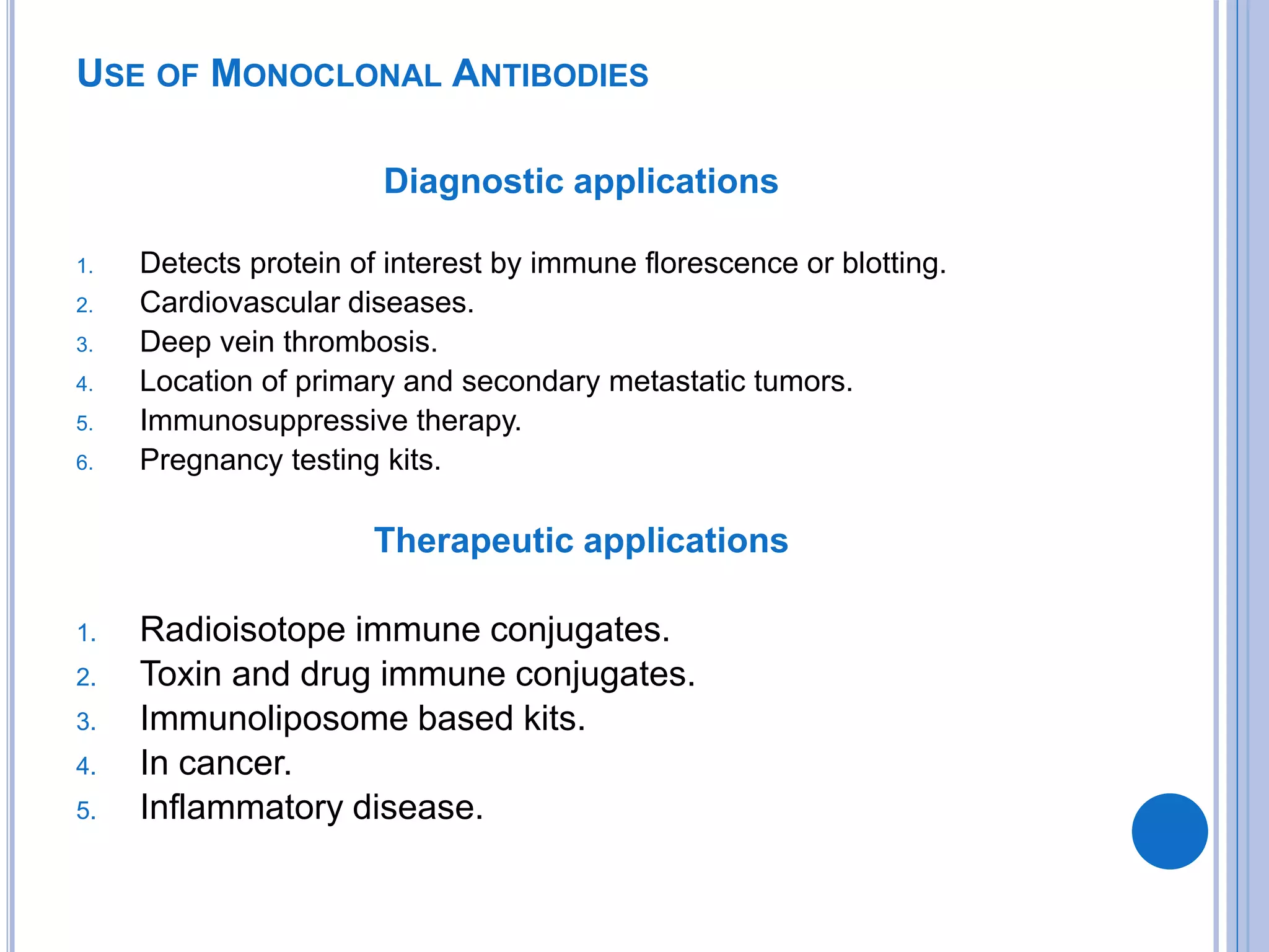 Monoclonal and Polyclonal Antibodies | PPTX