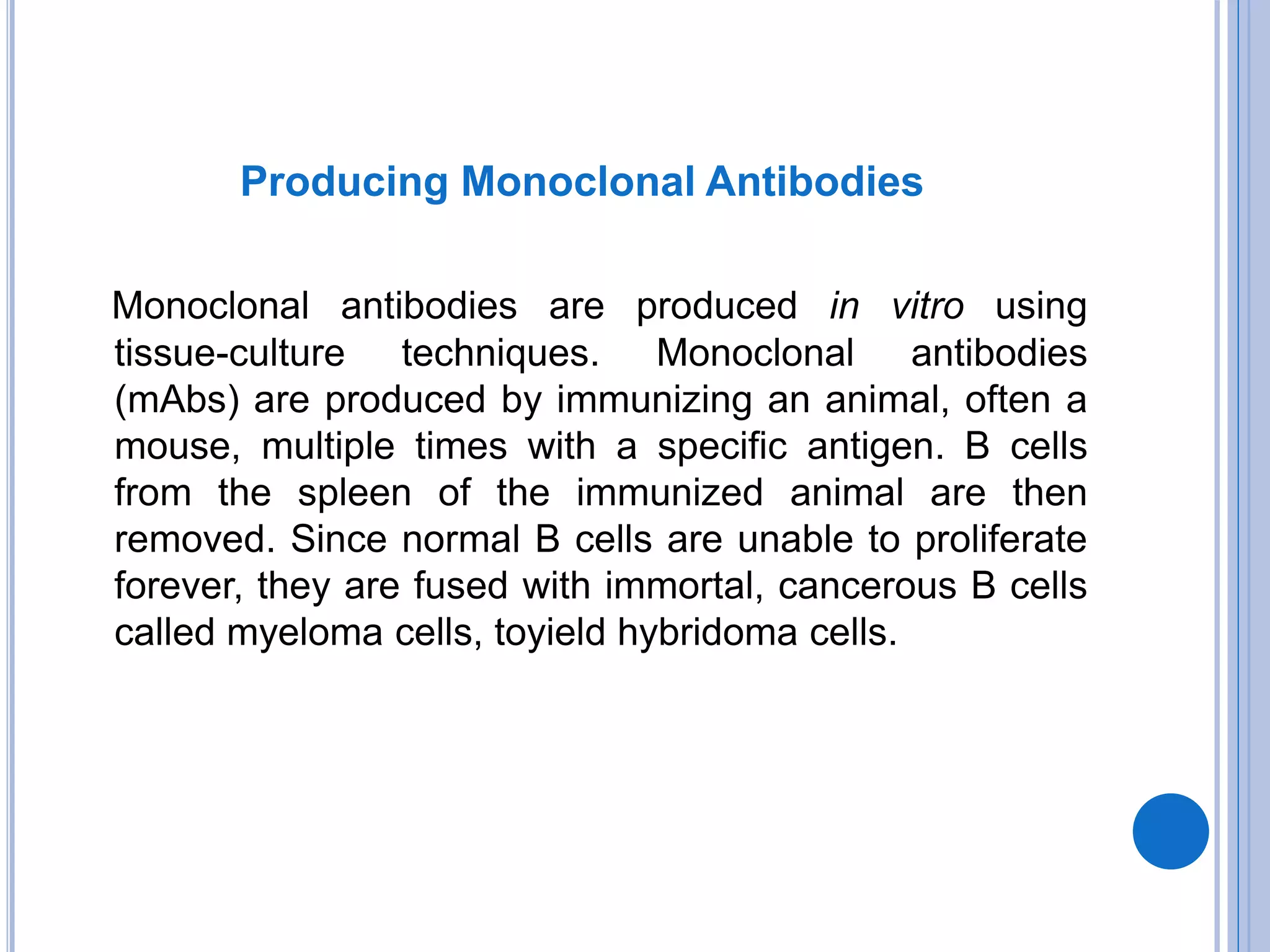 Monoclonal and Polyclonal Antibodies | PPTX