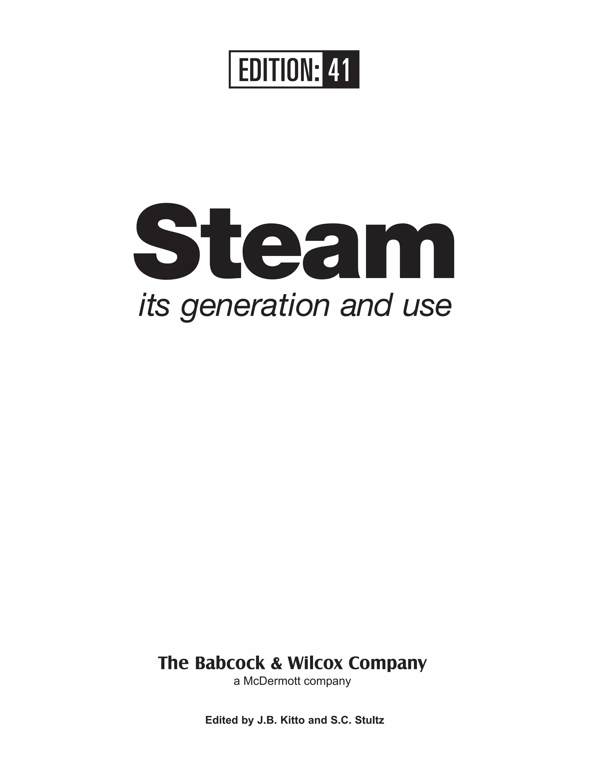 steam - its generation and use - 41st edition | PDF