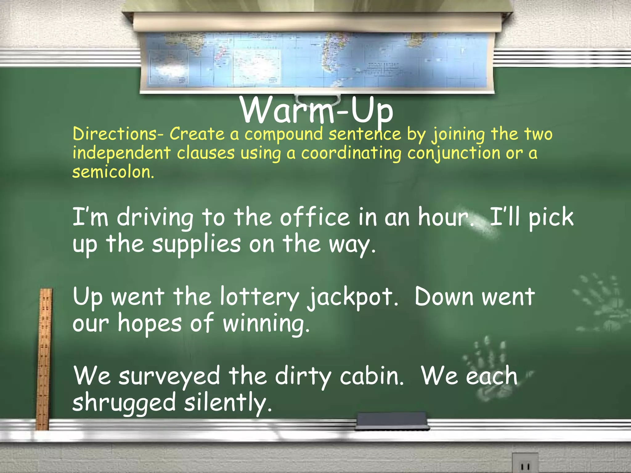 17204 compound sentences 1 ppt | PPT