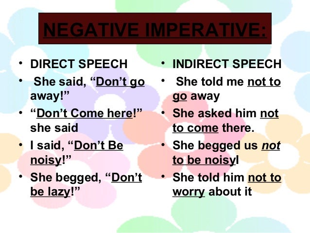 17204 final direct and indirect speech