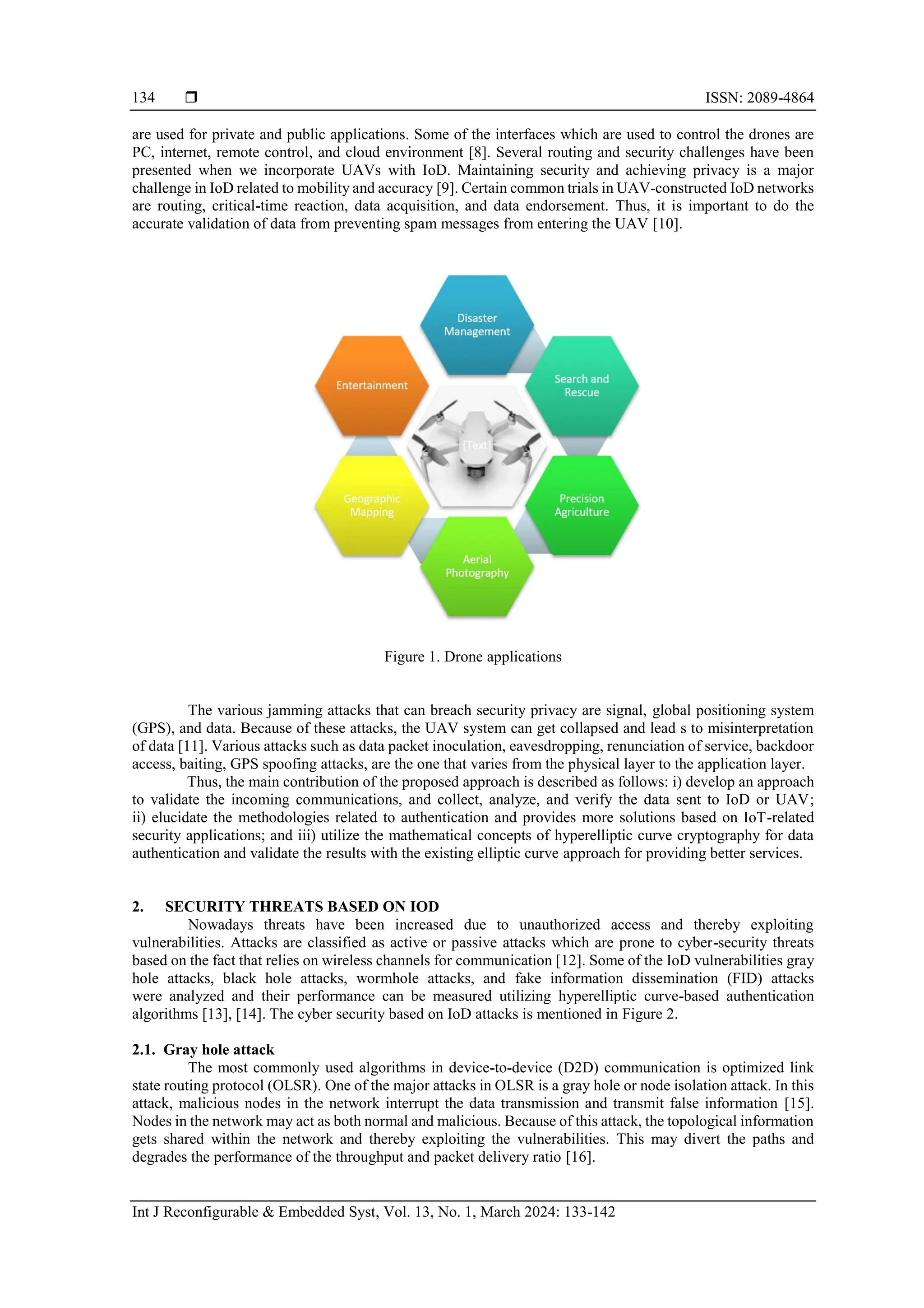 Hyperelliptic curve based authentication for the internet of drones | PDF