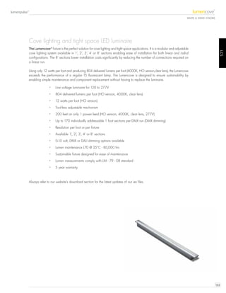 Lumenpulse lumencove Family Catalog | PDF