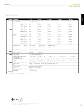 Lumenpulse lumencove Family Catalog | PDF