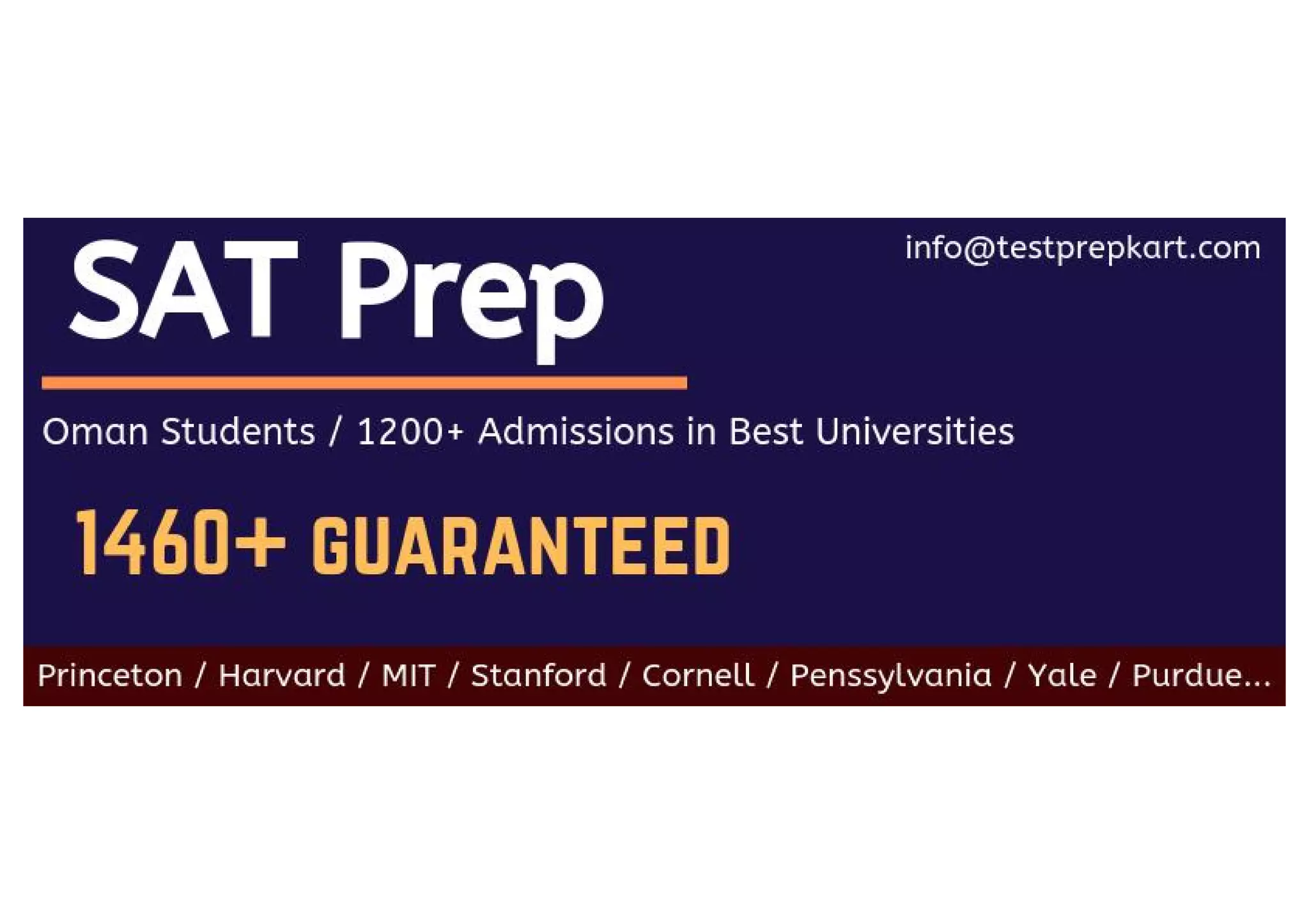SAT Prep Online Oman | PPT