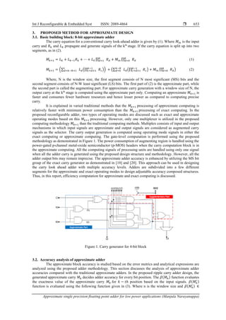 Approximate single precision floating point adder for low power applications | PDF