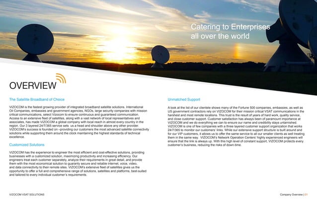 VSAT Brochure-Global | PDF | Computer Networking | Computing
