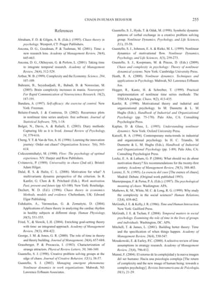 chaos in human behaviour, the case of work motivation | PDF