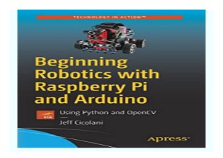 Beginning Robotics with Raspberry Pi and Arduino Using Python and OpenCV book 8946
