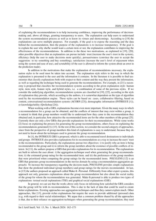 An approach for explaining group recommendations based on negotiation information | PDF