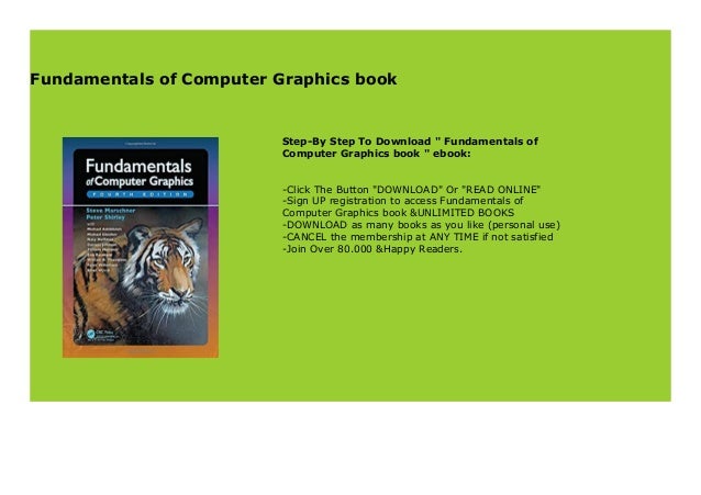 Fundamentals of Computer Graphics book 7312