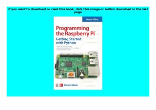 Programming the Raspberry Pi, Second Edition Getting Started with Python book 5749