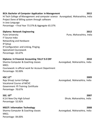 NILESH LAXMAN JAGTAP | DOCX | Logistics | Business