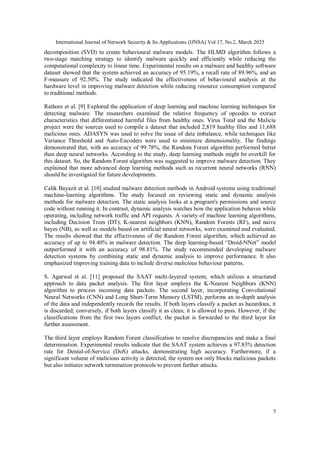 ENHANCING MALWARE DETECTION AND ANALYSIS USING DEEP LEARNING AND ...