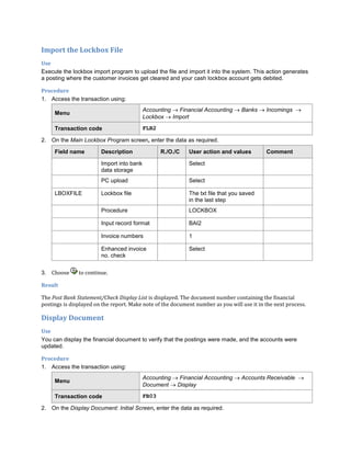 172308585 sap-lock-box | PDF