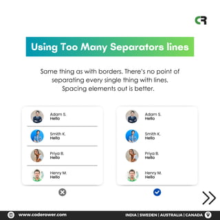 6 Big UI Design Errors That Are Hurting Your User Experience | PDF