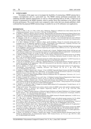 A new miniaturized wideband self-isolated two-port MIMO antenna for 5G ...