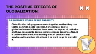 Effects on Globalization, collaboration and cooperation | PDF