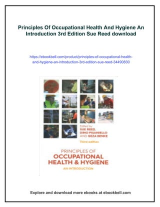 Principles Of Occupational Health And Hygiene An Introduction 3rd ...