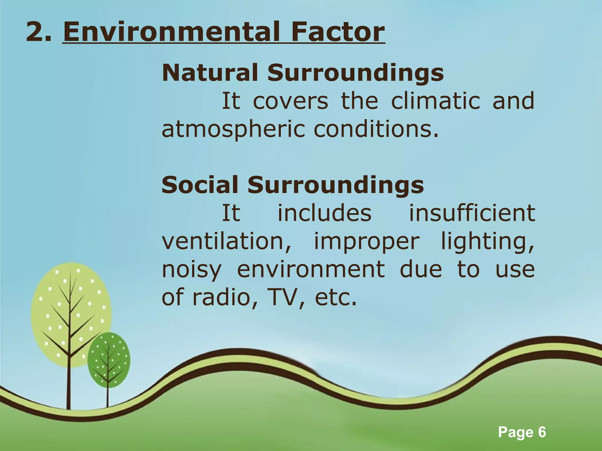Factors Affecting Learning | PPT