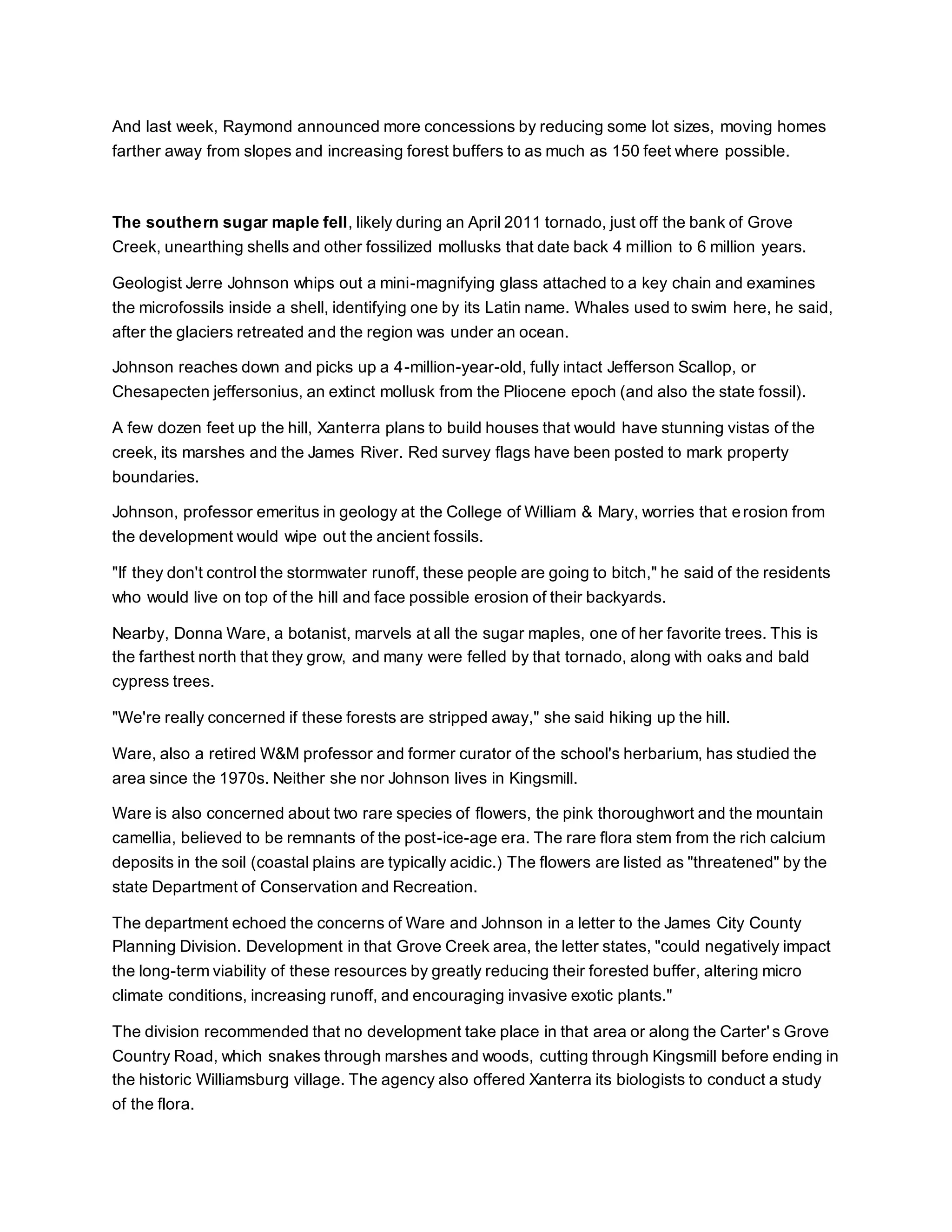 kingsmill story | DOCX