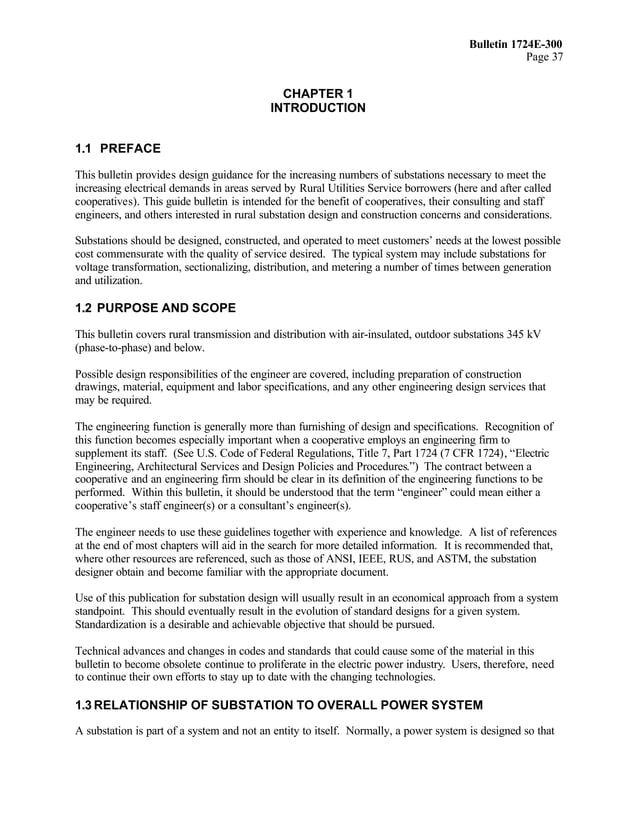 Design Guide for Rural Substations | PDF