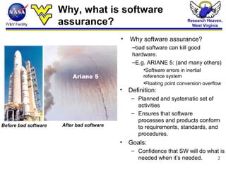 172529main ken and_tim_software_assurance_research_at_west_virginia ...