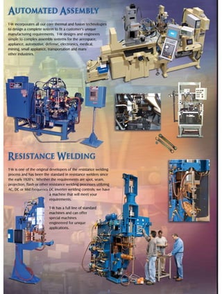 Taylor-Winfield Tech Brochure | PDF