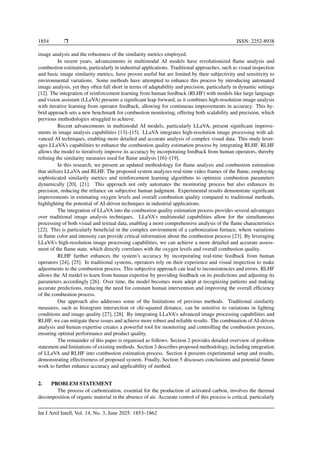 Flame analysis and combustion estimation using large language and ...