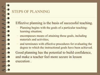 Teaching is planned activity and assumptions of teaching | PPT