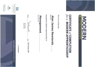 Modern Apprenticeship Management | PDF