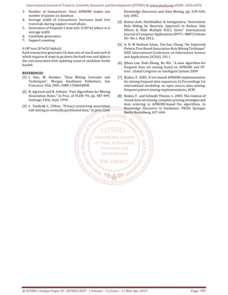 Association Rule Hiding using Hash Tree | PDF