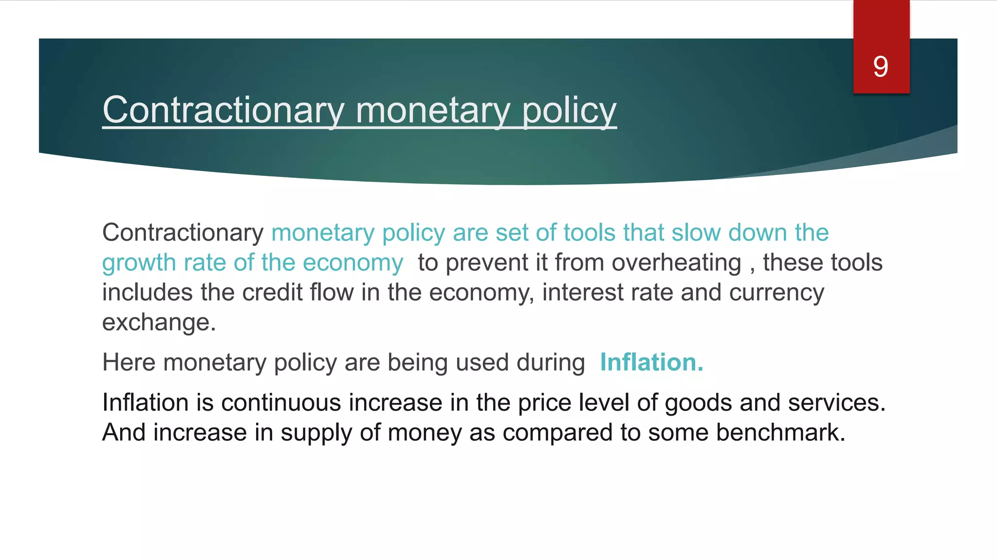 Monetary policy of India | PPTX