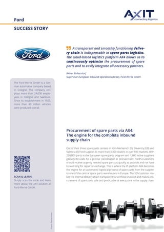 AX4_Success_Ford_e | PDF