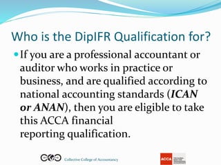 ACCA DipIFR Introduction | PPTX