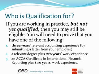 ACCA DipIFR Introduction | PPTX