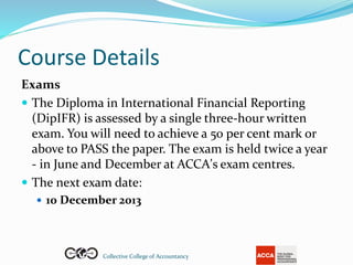 ACCA DipIFR Introduction | PPTX