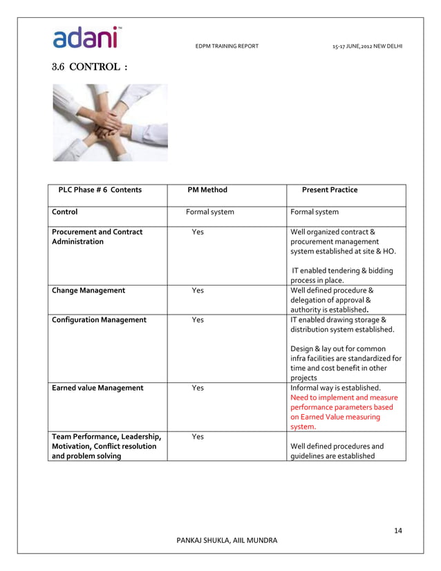 EDPM Report # 1_ Pankaj Shukla | PDF