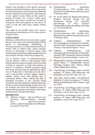 Exploring Physiotherapy in Bala Roga | PDF