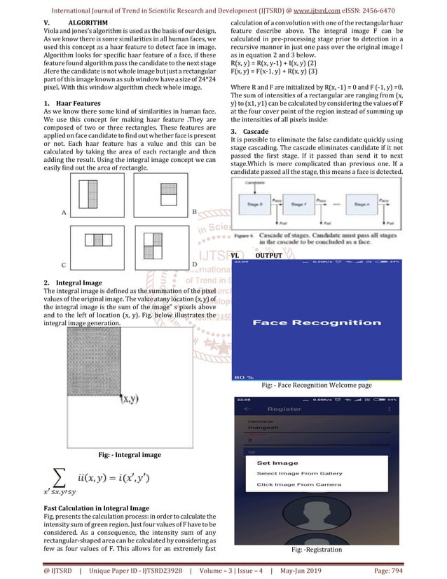 Face Recognition Based Attendance System with Auto Alert to Guardian using Call and SMS | PDF ...