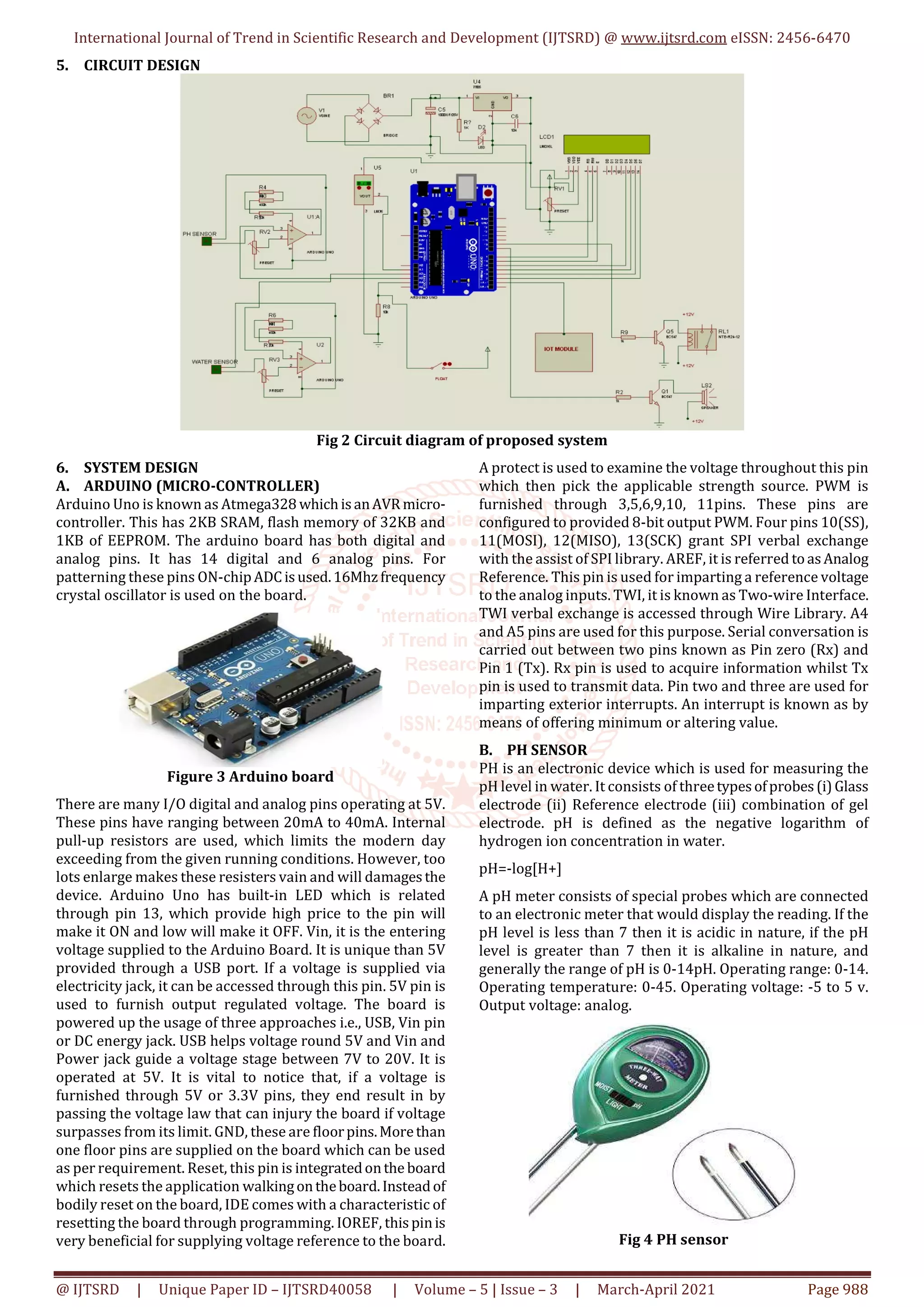IoT Based Water Quality Monitoring System for Smart Cities | PDF