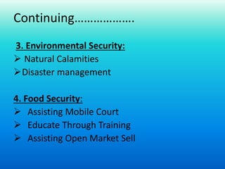 Bangladesh ansar and VDP: a multidimensional force in human security ...