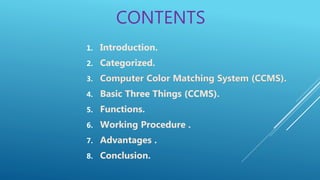 Wet Processing Machine. | PPTX