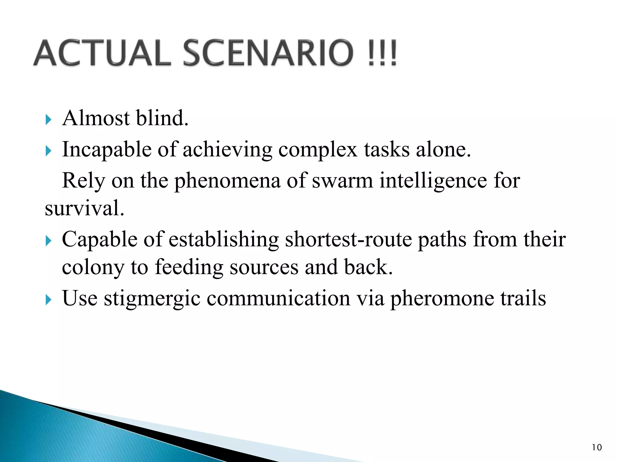 ANTHOCNET HYBRID ROUTING ALGORITHM FOR MANET USING SWARM TECHNOLOGY | PPTX