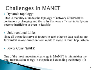 ANTHOCNET HYBRID ROUTING ALGORITHM FOR MANET USING SWARM TECHNOLOGY | PPT