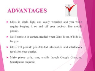 GOOGLE GLASS | PPT