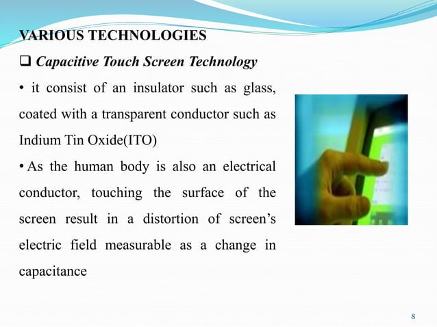Touchless Touch screen | PPTX