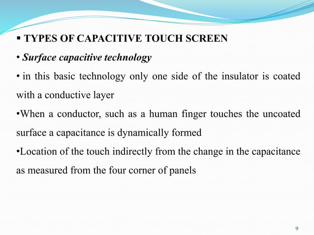 Touchless Touch screen | PPTX