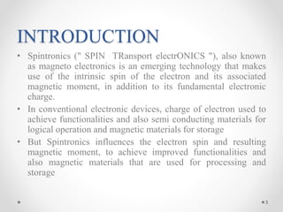 Spintronics | PPT